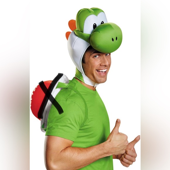Super Mario Bros | Other | Eucsuper Mario Bros Yoshi Costume Headpiece ...